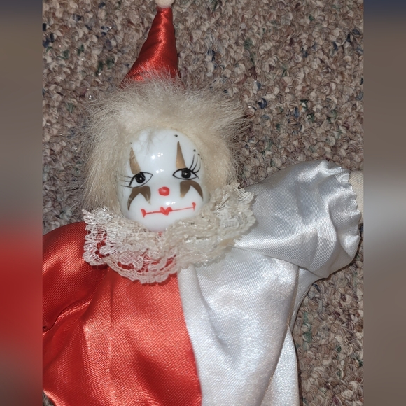 Accents | Vintage Clown Redwhite Outfit | Poshmark